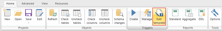Apexsql Audit Trigger Template Editor Introduction