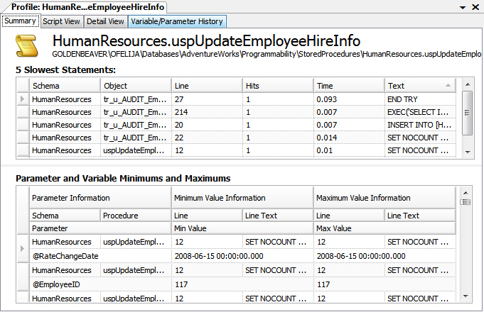 Apexsql Edit Sql Performance Profiling Vs Apexsql Profile Add In