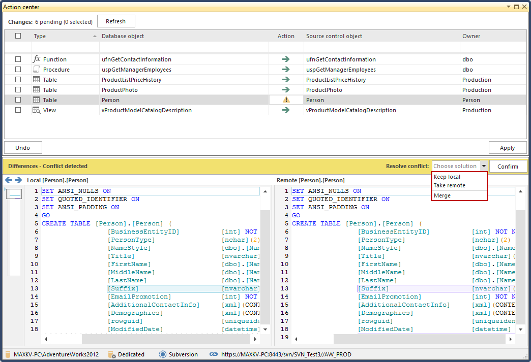 Advantages of ApexSQL Source Control – Part 1
