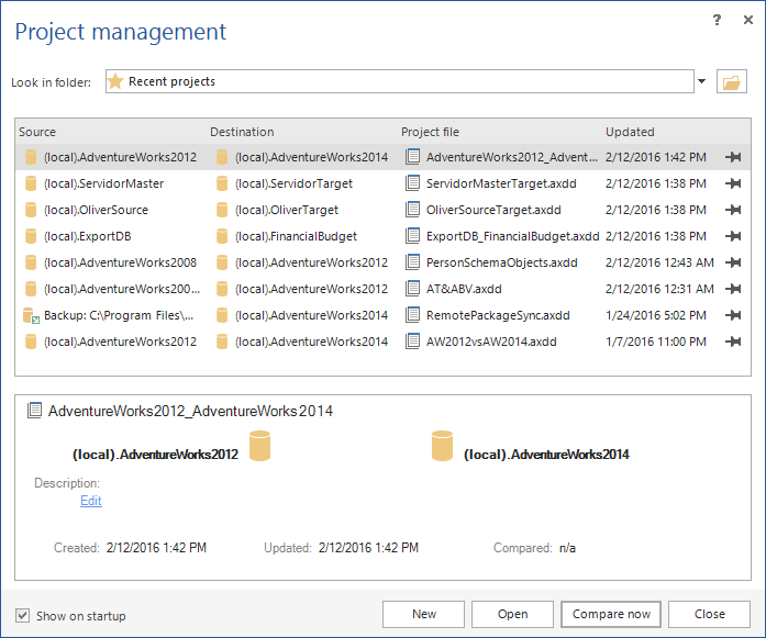 Advantages of ApexSQL Data Diff vs. Visual Studio® Advantages of ApexSQL Data Diff vs. Visual Studio®