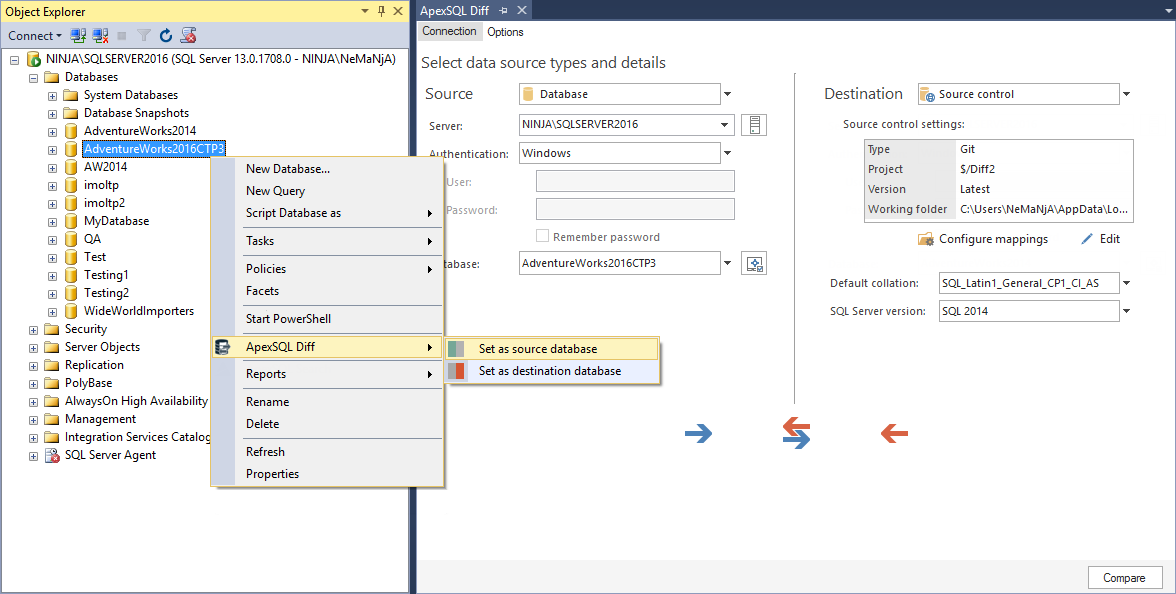 What’s new in ApexSQL Diff 2016 R2