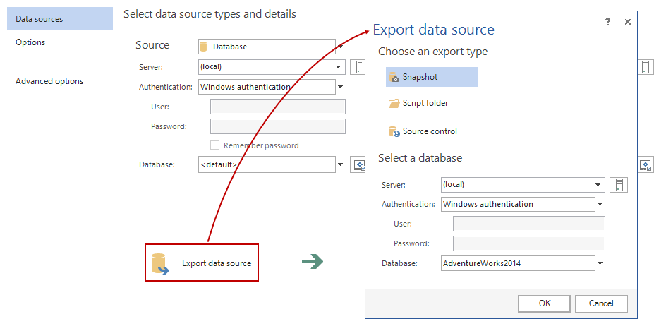 ApexSQL Diff 2017 - Screen shot tour