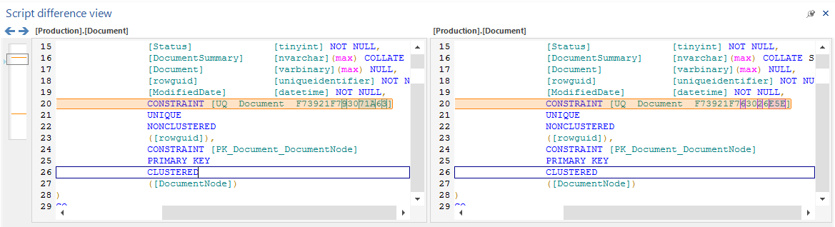 Whats New In Apexsql Diff 2017