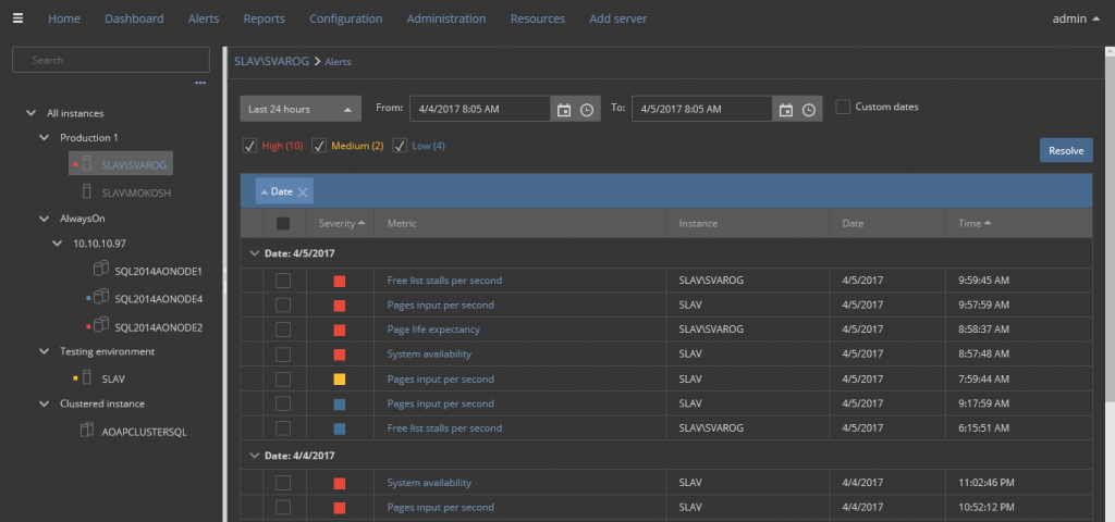 What’s new in ApexSQL Monitor 2017