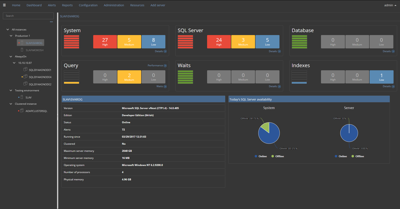 What’s new in ApexSQL Monitor 2017