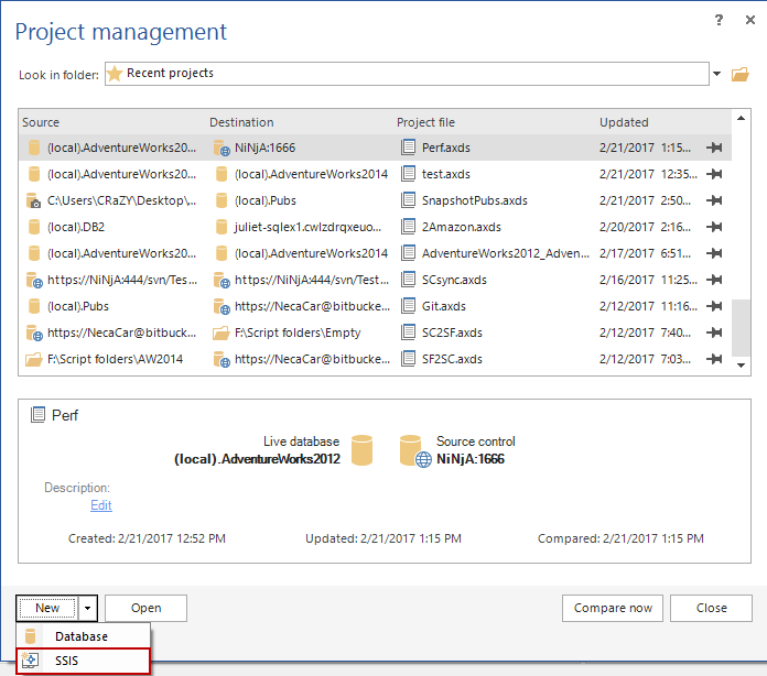 What’s new in ApexSQL Diff 2017