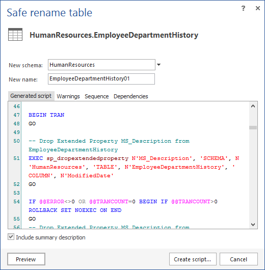 ApexSQL Search 2016 – Screen shot tour