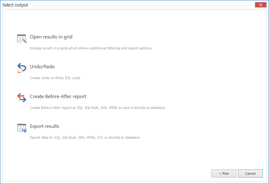 ApexSQL Log 2016 - Screen shot tour