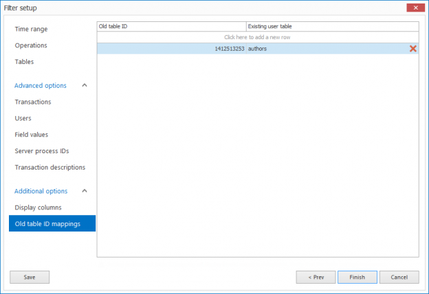 ApexSQL Log 2016 - Screen shot tour