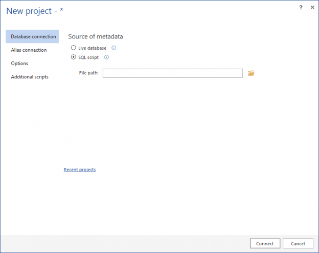 ApexSQL Generate 2016 – Screen shot tour