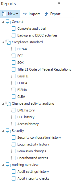 ApexSQL Audit 2017 - Screen shot tour