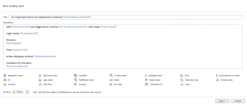 ApexSQL Audit 2017 - Screen shot tour