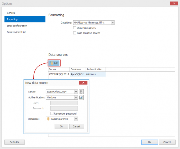 ApexSQL Audit 2017 - Screen shot tour