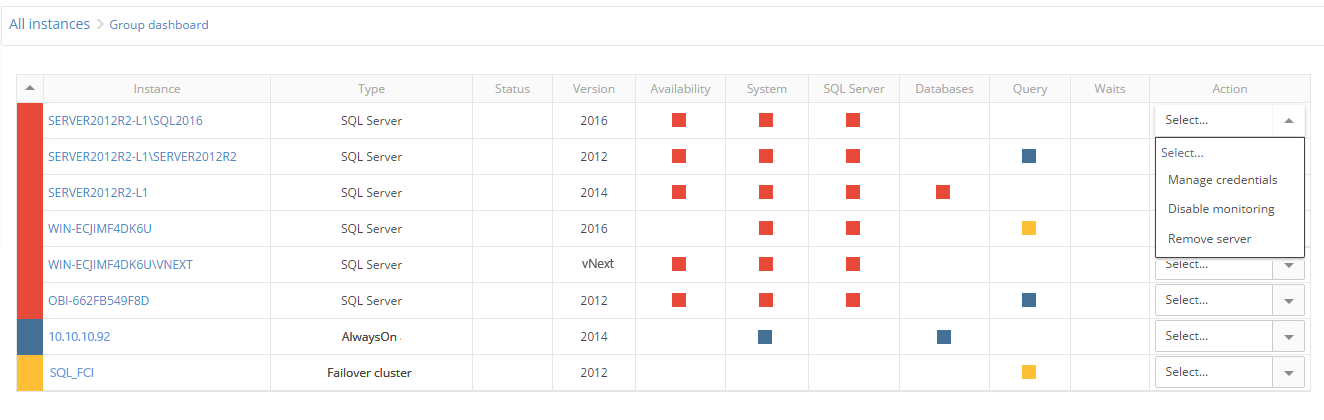 ApexSQL Monitor 2017 – Screen shot tour