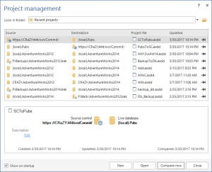 ApexSQL Data Diff 2016 - Screen shot tour