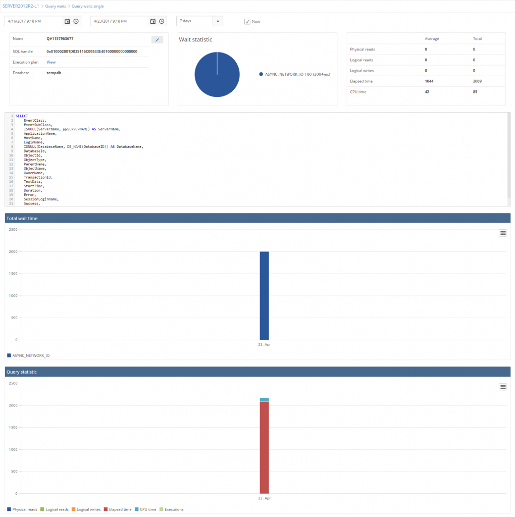 ApexSQL Monitor 2017 – Screen shot tour