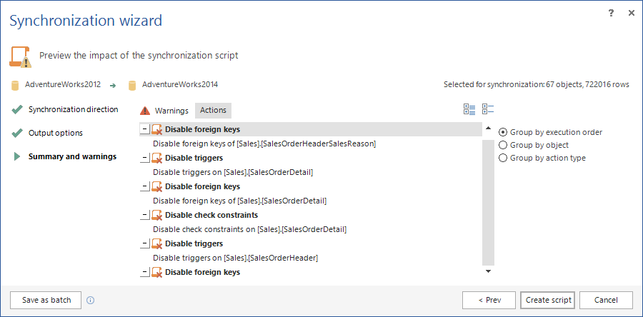 ApexSQL Data Diff 2016 - Screen shot tour