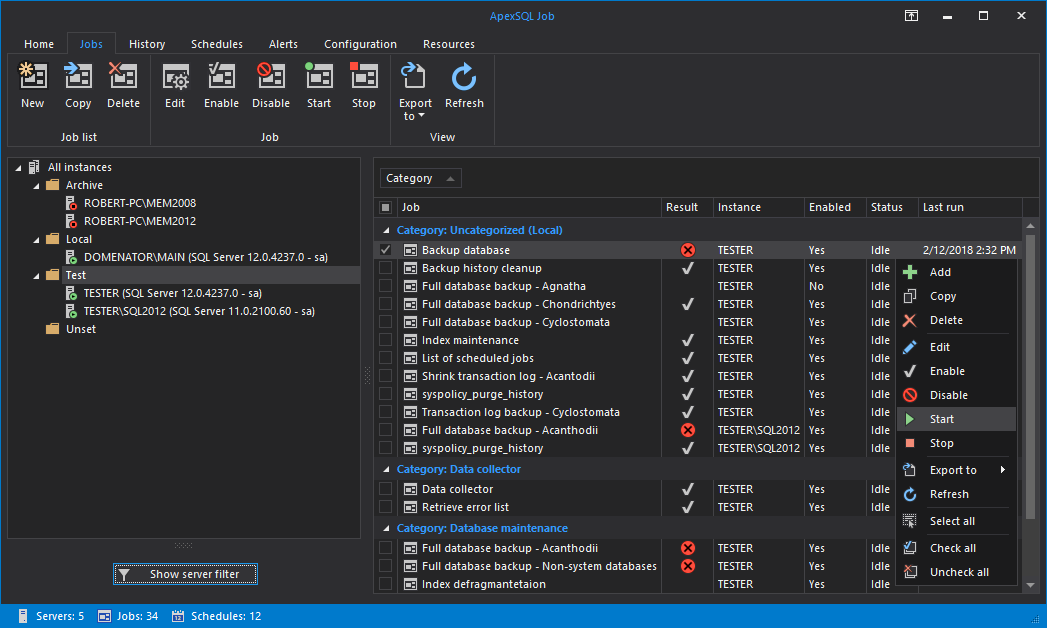 What’s new in ApexSQL DBA: ApexSQL Job – SQL Server Agent job management What’s new in ApexSQL DBA: ApexSQL Job – SQL Server Agent job management