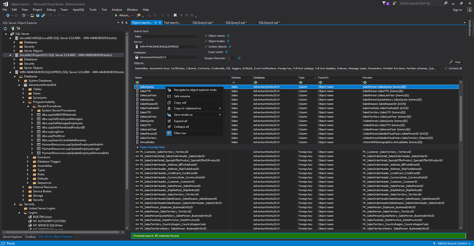 Apexsql Search 2018 R2 Product Update Alert 