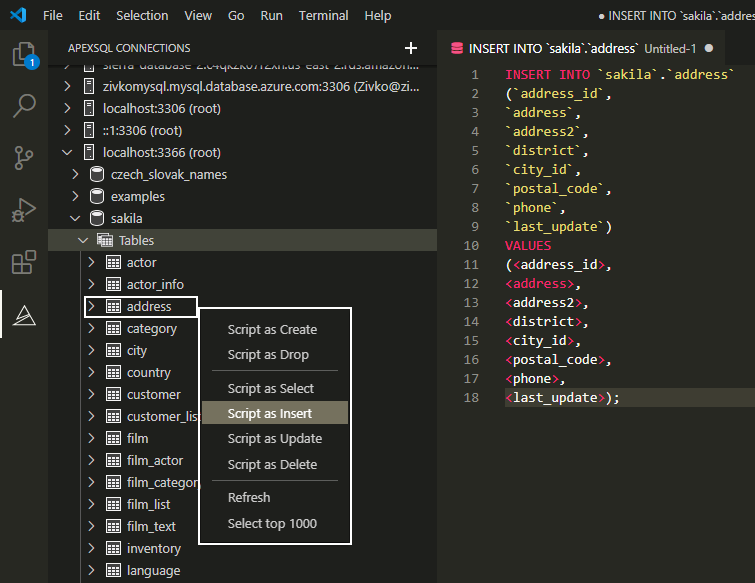 What’s new in ApexSQL: ApexSQL Database Power Tools for VS Code